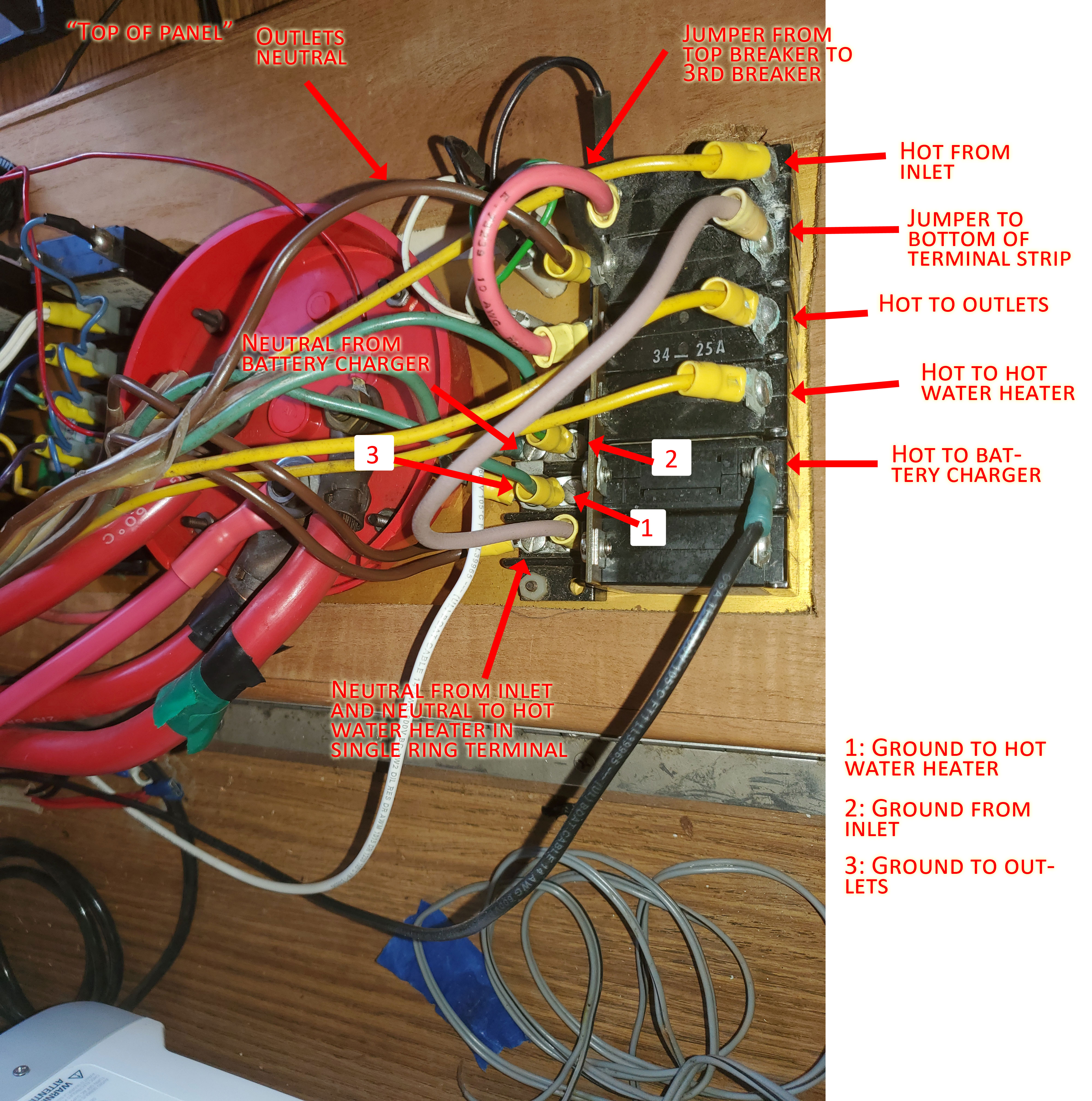 Older AC panel, err, confusion - Cruisers & Sailing Forums